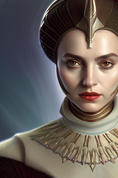 Queen Amidala of Naboo - AI Generated Artwork - NightCafe Creator