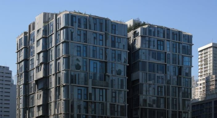 Prefab parasite building - Prefab Parasite Architecture