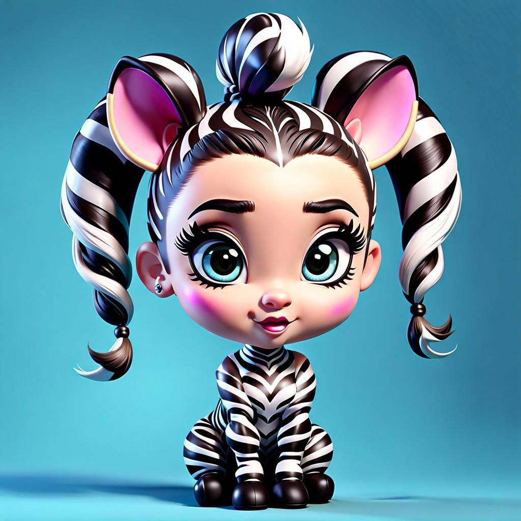 Hey, I'm a Zebra... - AI Generated Artwork - NightCafe Creator