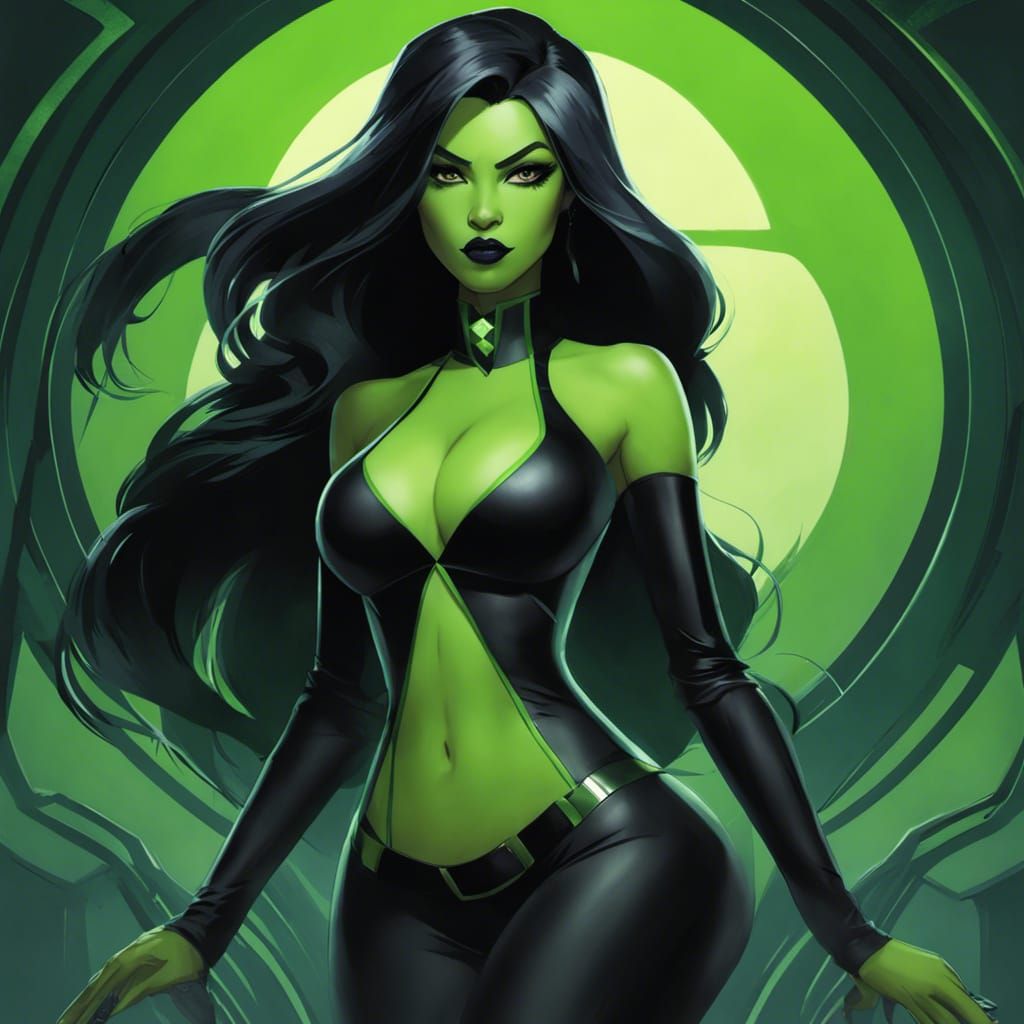 Shego - AI Generated Artwork - NightCafe Creator