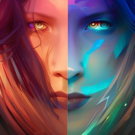 Split - AI Generated Artwork - NightCafe Creator