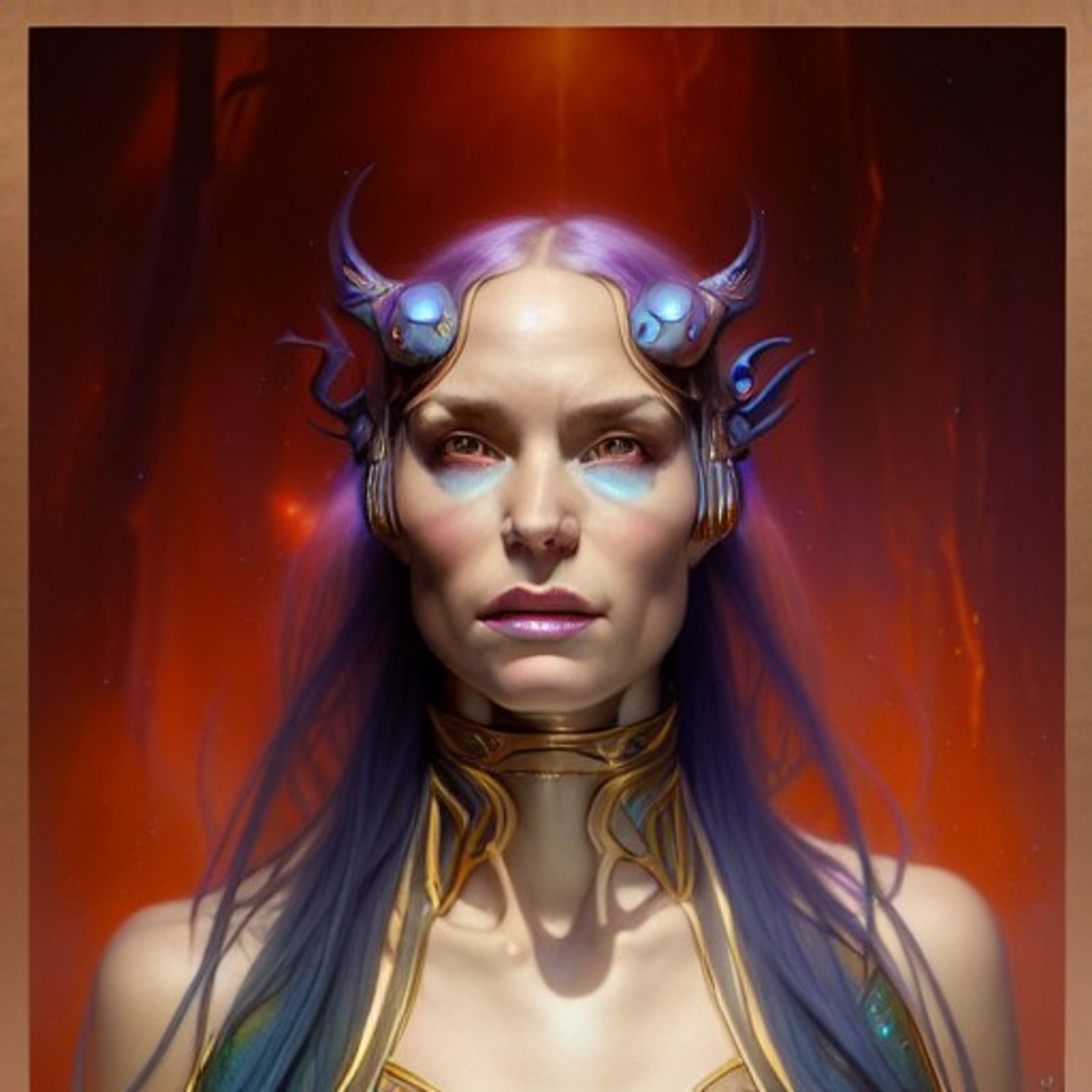 The Wild Lamia from the Wilder Mountains of Fantasme - AI Generated ...