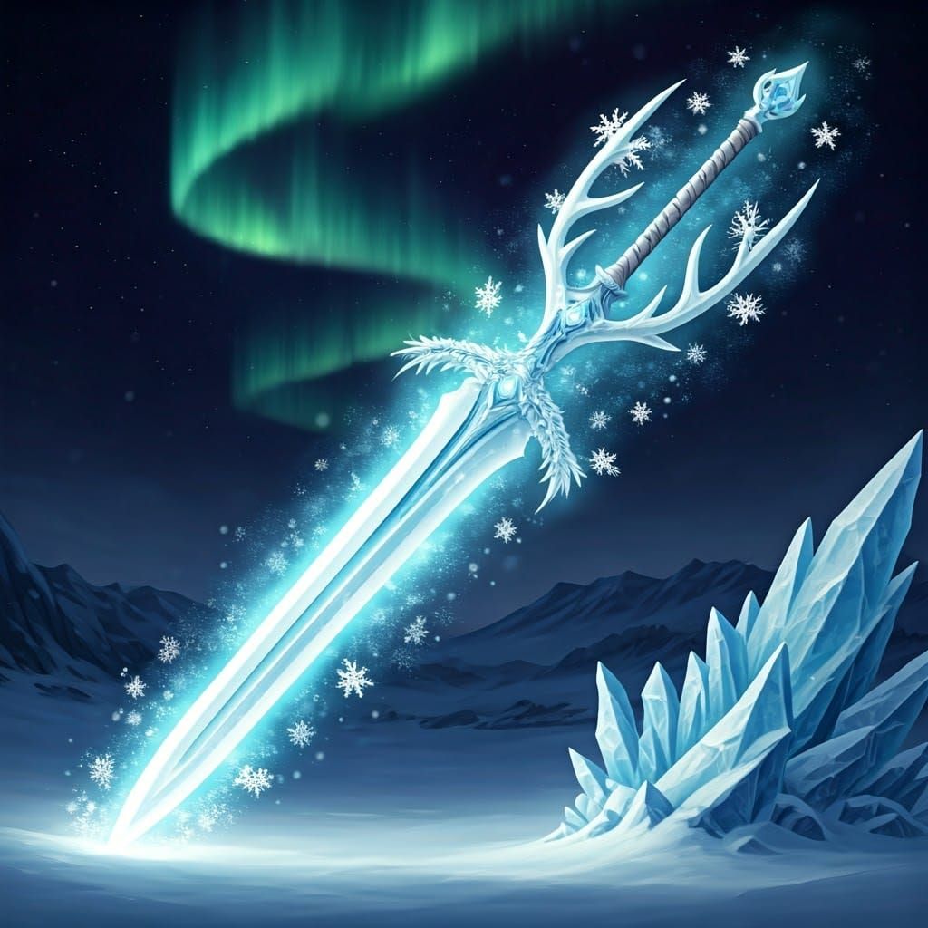 Frostbite Saber of Eternal Winter"** *"An elegant yet deadly sword ...