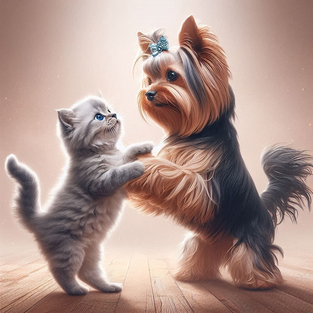 Dancing Pets - AI Generated Artwork - NightCafe Creator