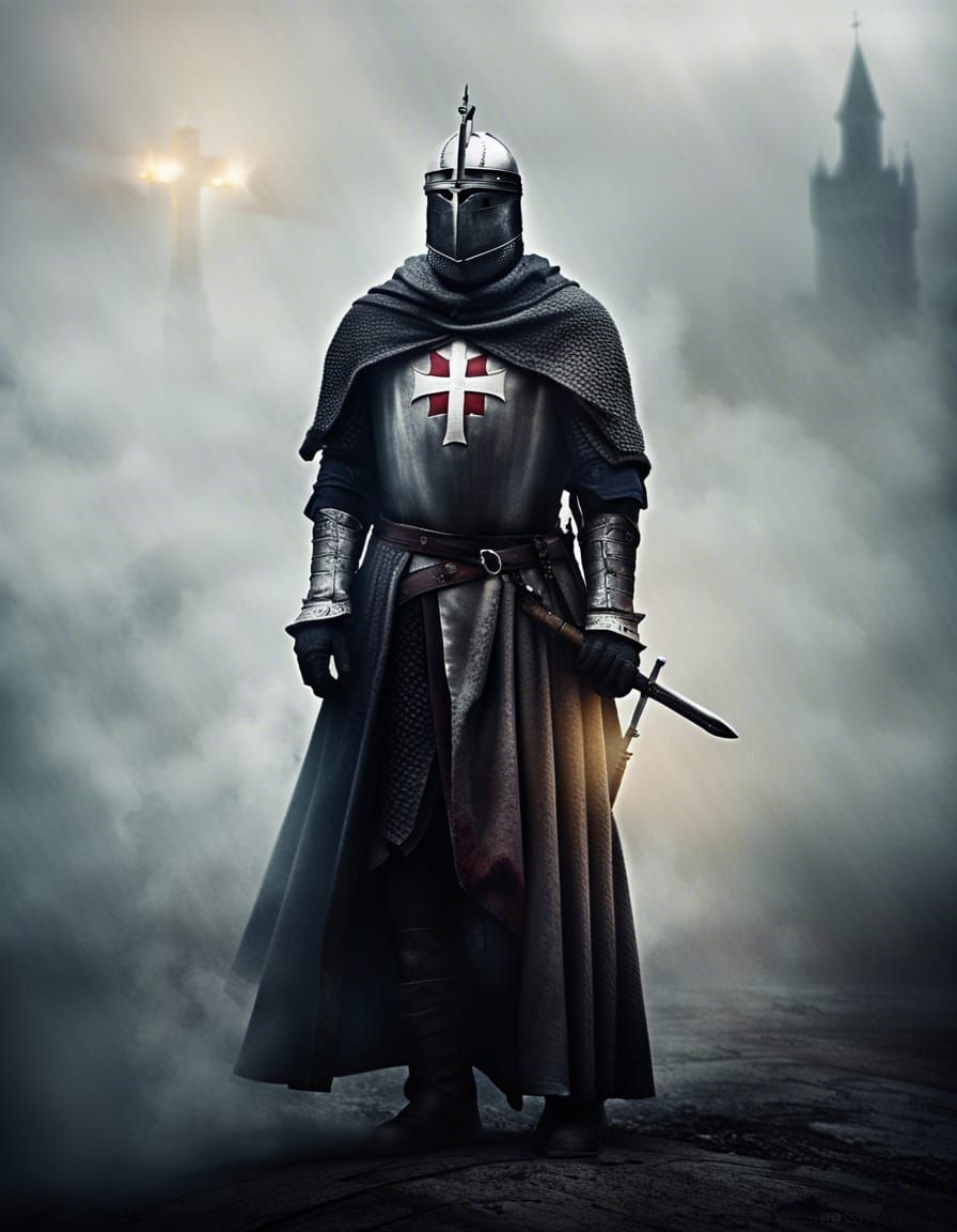 Knights Templar - AI Generated Artwork - NightCafe Creator