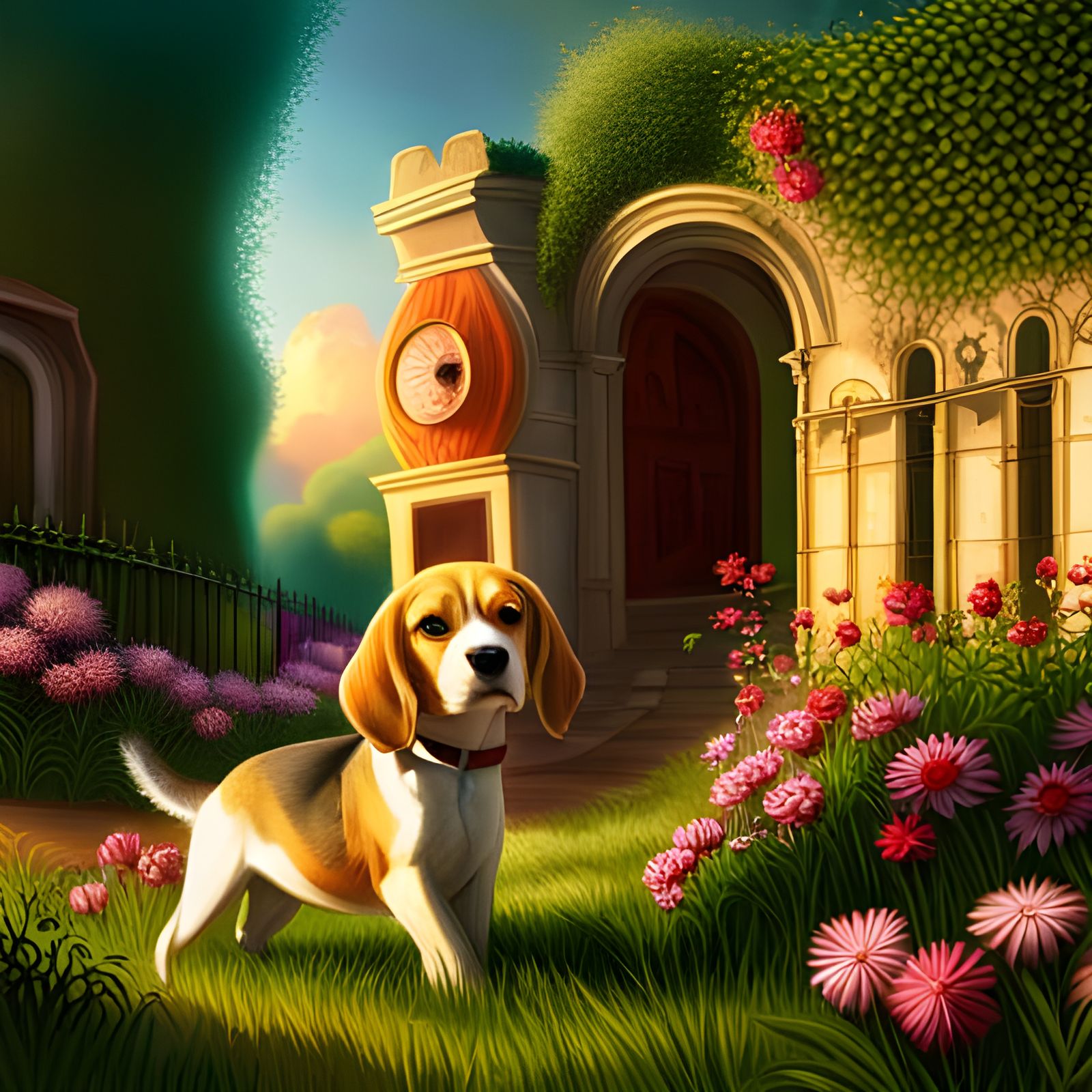 Beagle - AI Generated Artwork - NightCafe Creator