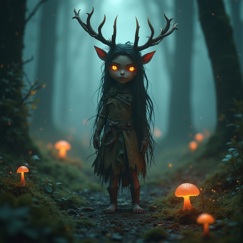 True Fey - Mysterious Highland Fey with Deer Hooves