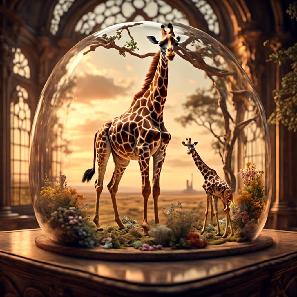 Wildlife conservation: The Jaraffe - AI Generated Artwork - NightCafe Creator