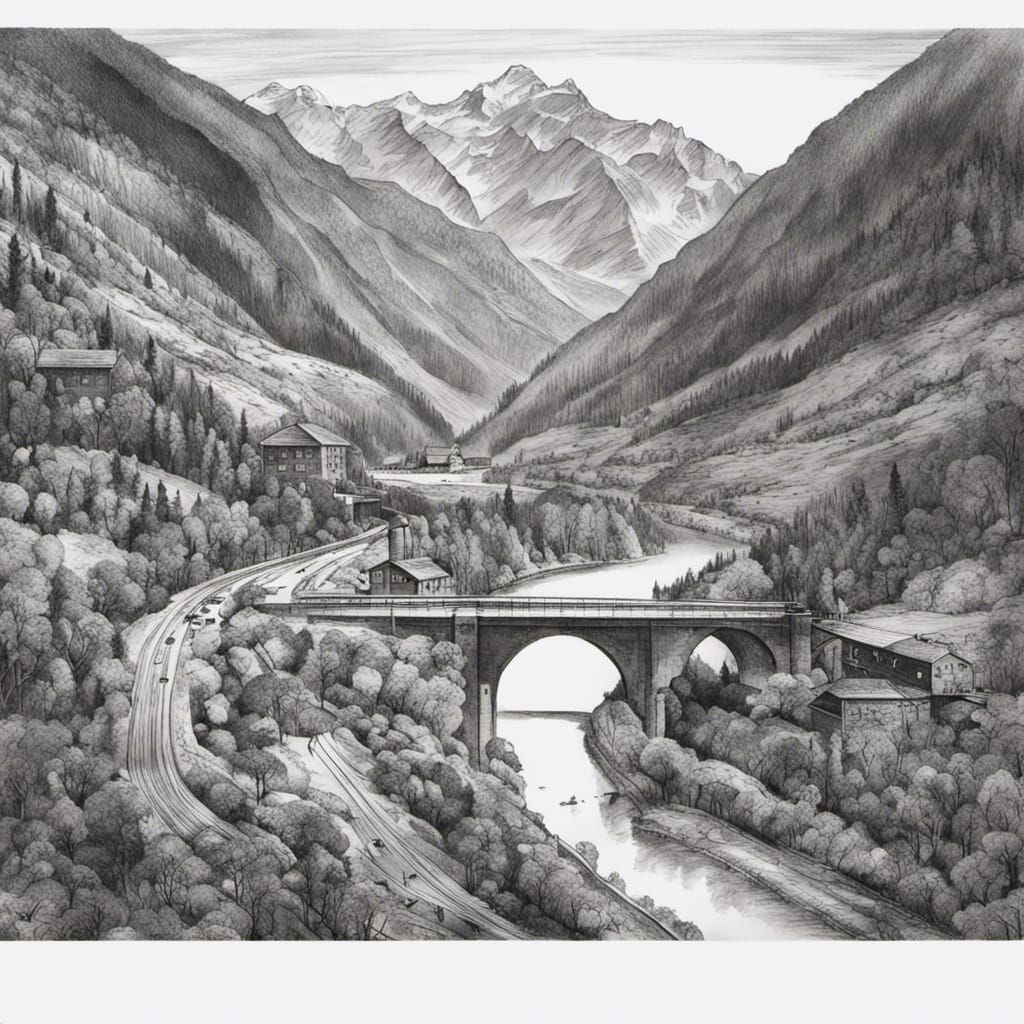 Brenner Pass - AI Generated Artwork - NightCafe Creator