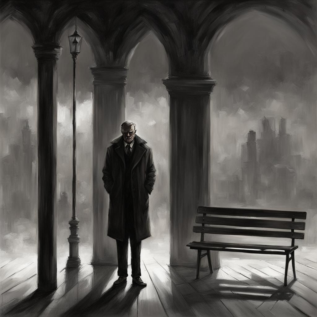 Create a personification of loneliness - AI Generated Artwork ...