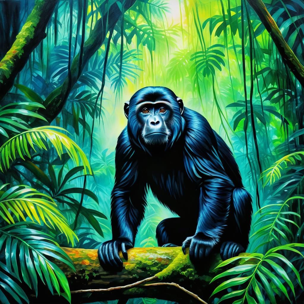 Monkey - AI Generated Artwork - NightCafe Creator