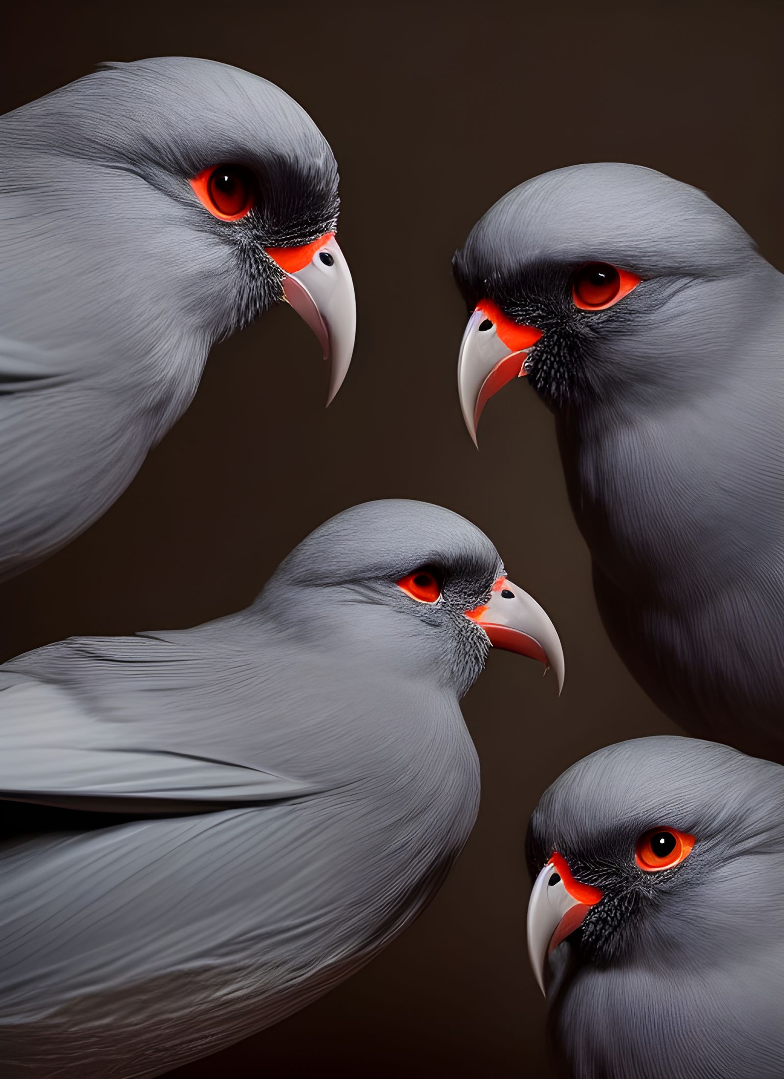 Evil Birds - AI Generated Artwork - NightCafe Creator