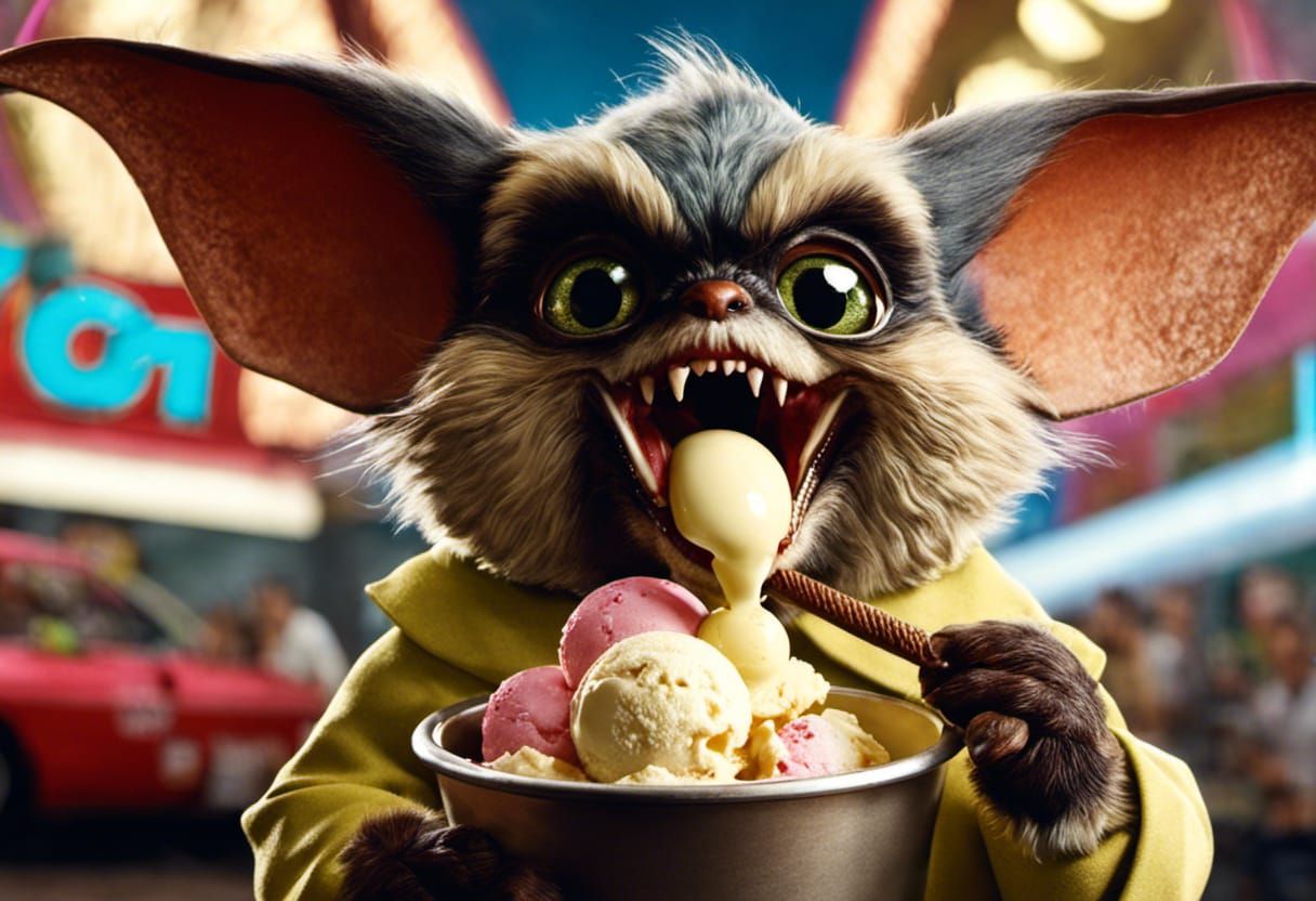 Gremlins have replaced McFlurries with Italian gelato (8) - AI ...