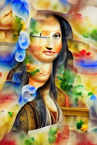 Mona Lisa XII - AI Generated Artwork - NightCafe Creator