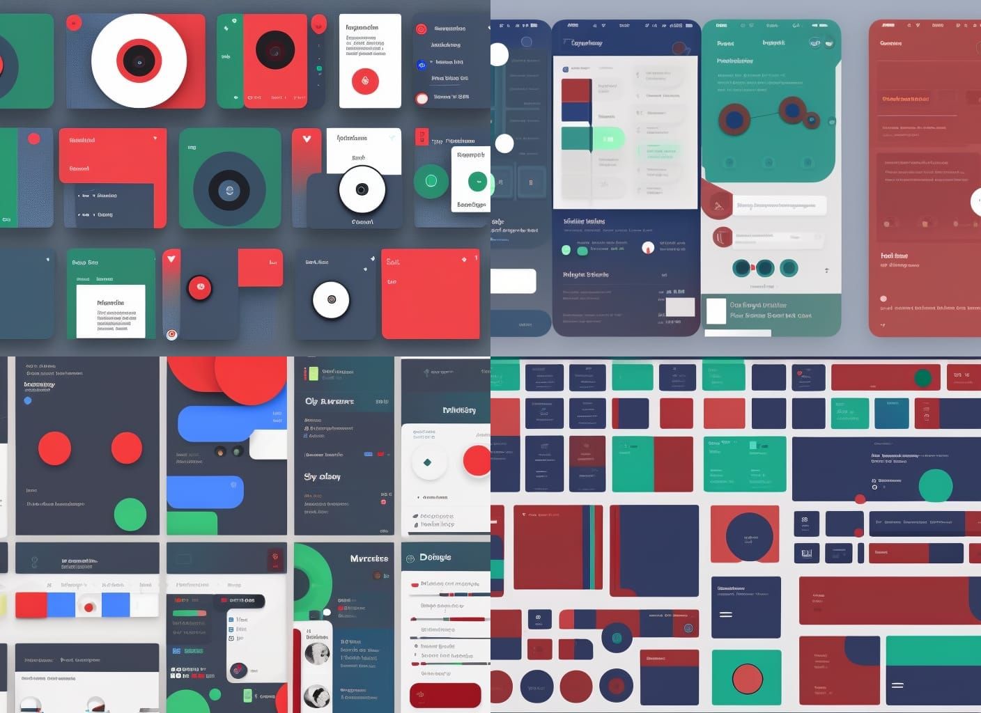 design system for a metro ui inspired design use textures, depth ...