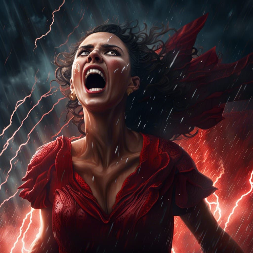 Angry at the world - AI Generated Artwork - NightCafe Creator