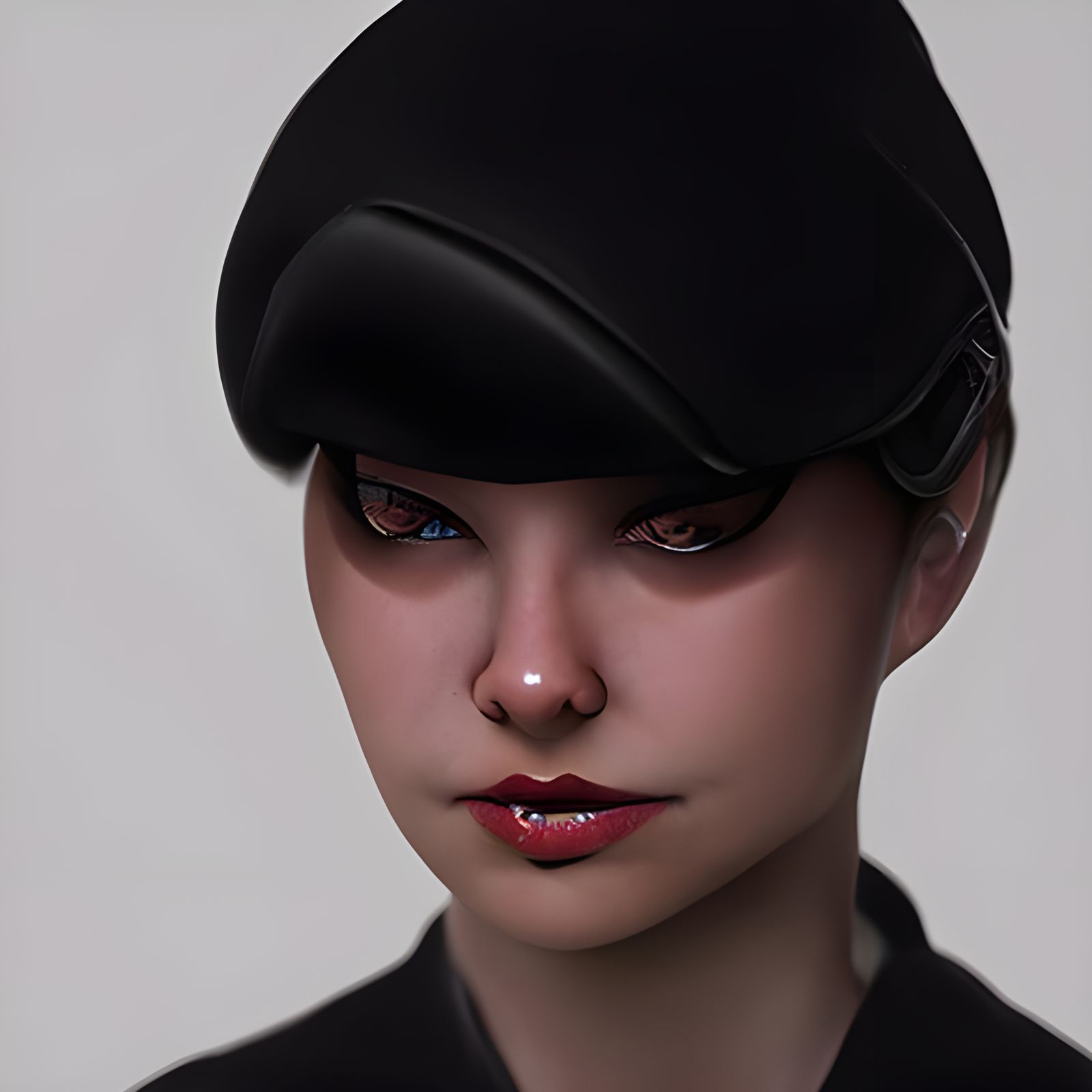 Girl Boss Corporate Goth Woman Ai Generated Artwork Nightcafe Creator