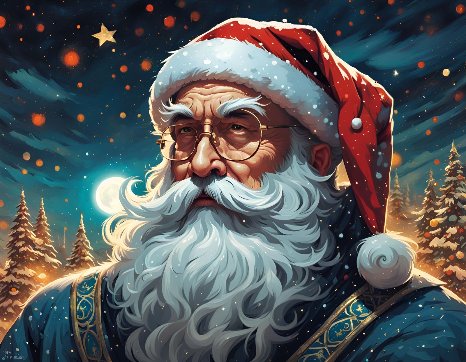 Santa Claus - AI Generated Artwork - NightCafe Creator