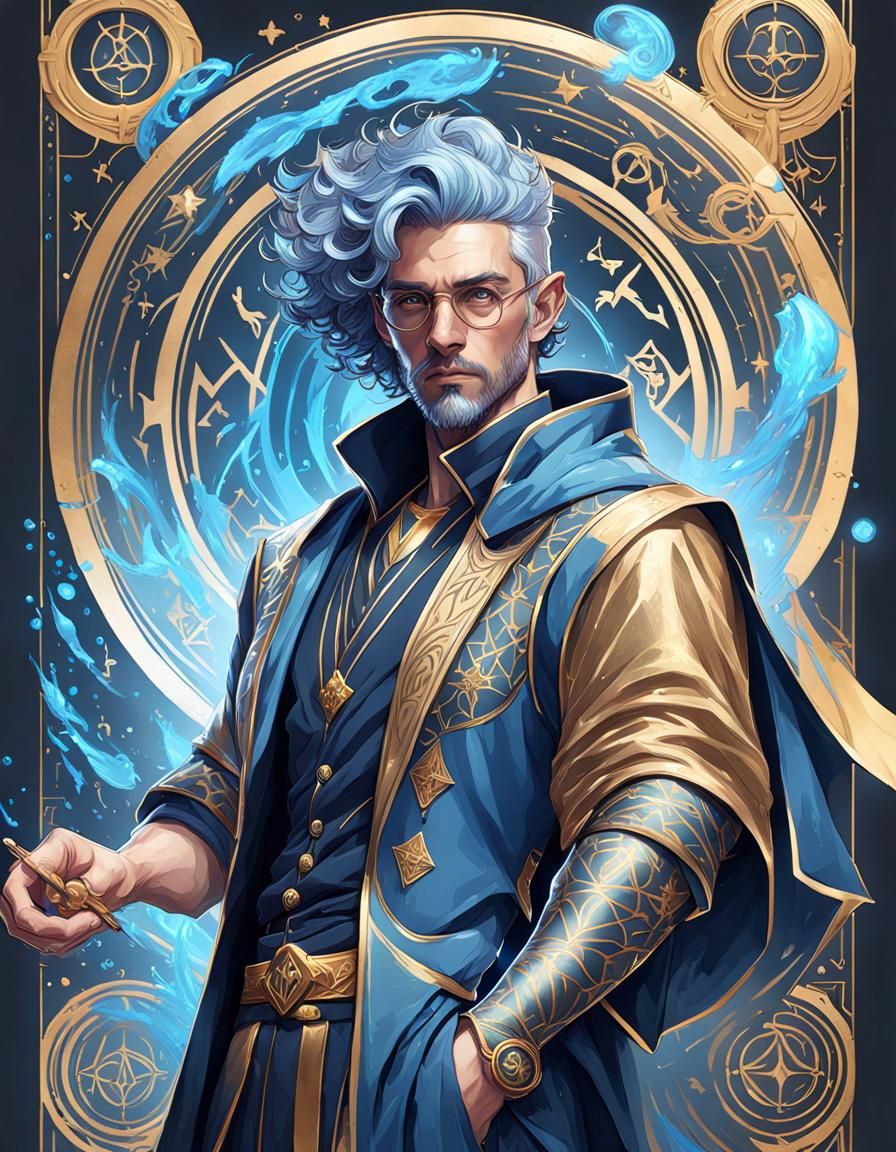 Rune Master - AI Generated Artwork - NightCafe Creator