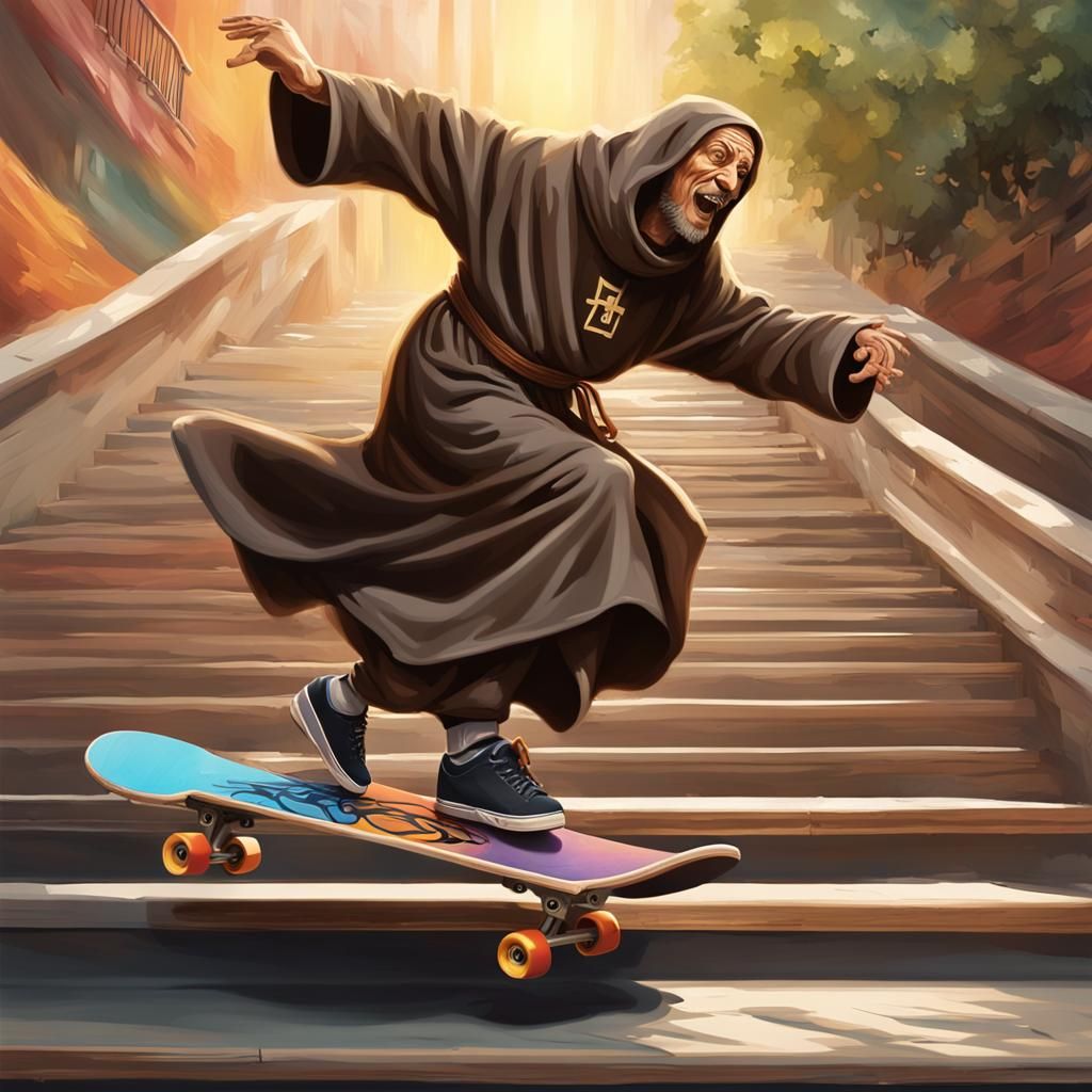 Skater Bro - AI Generated Artwork - NightCafe Creator