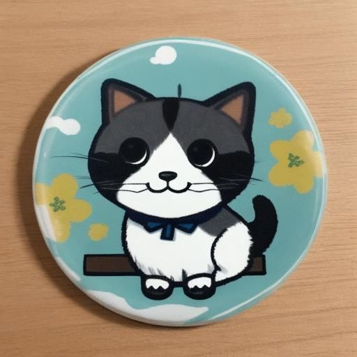 kitty emblem - AI Generated Artwork - NightCafe Creator