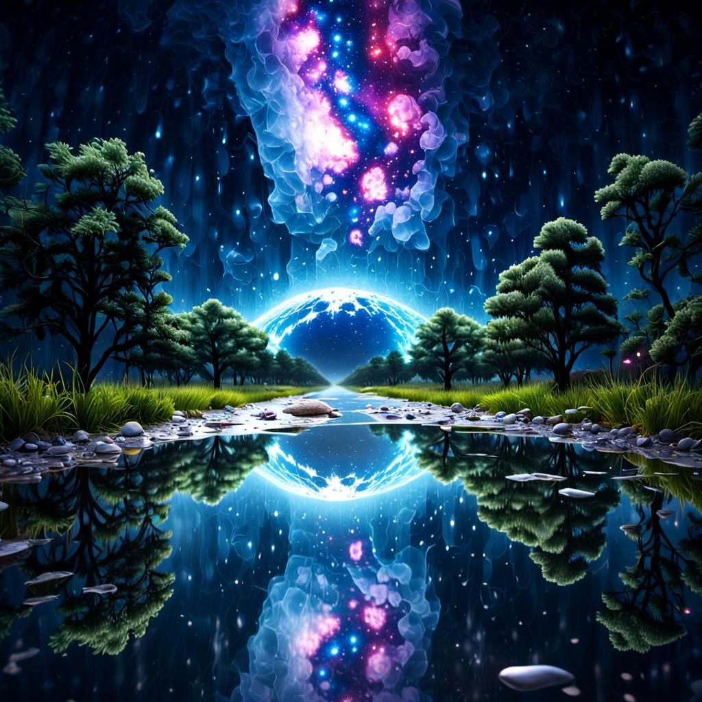 Puddle - AI Generated Artwork - NightCafe Creator