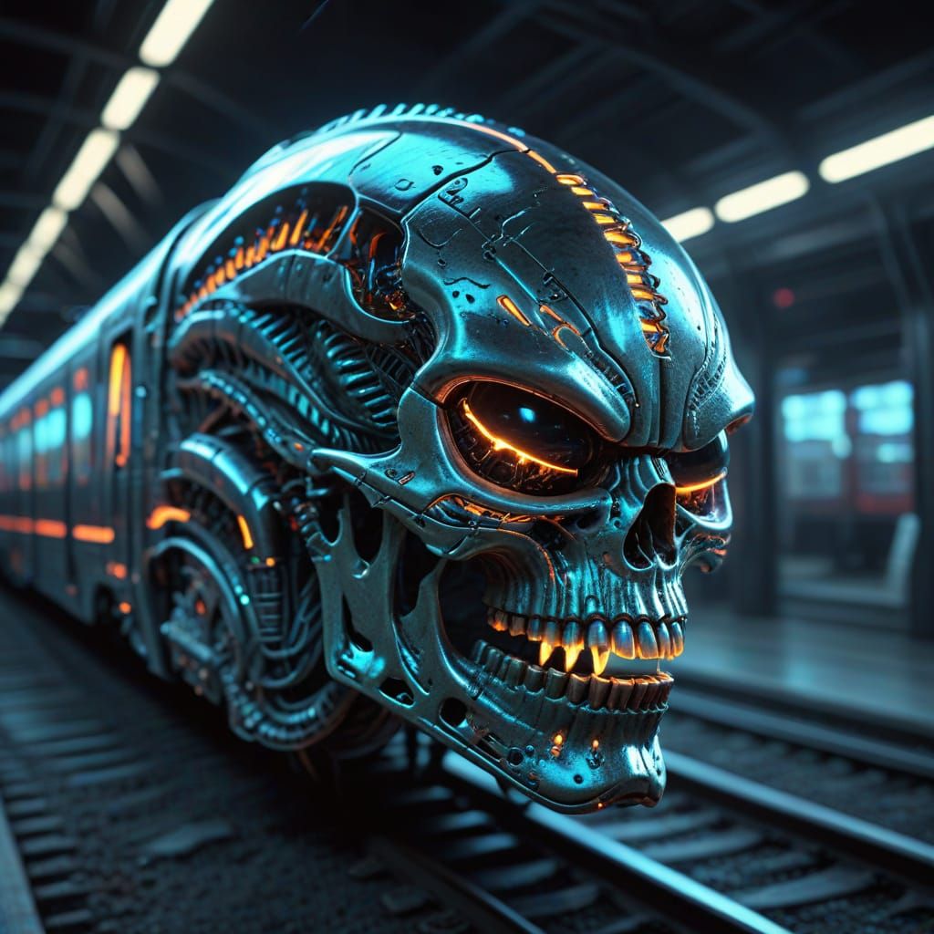 Alien Train Ride - Alien Train Ride