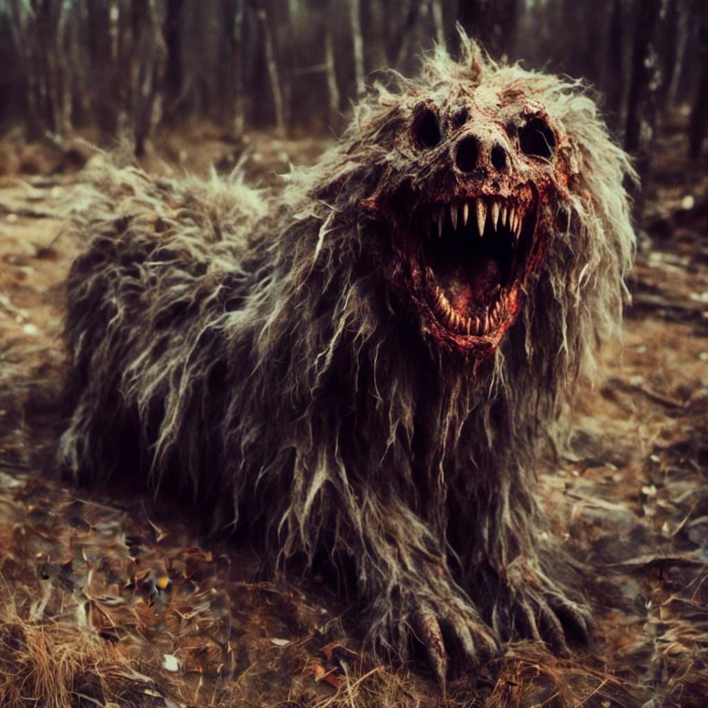 Jenniffer - Cute Macabre Creature with Fluffy Terror