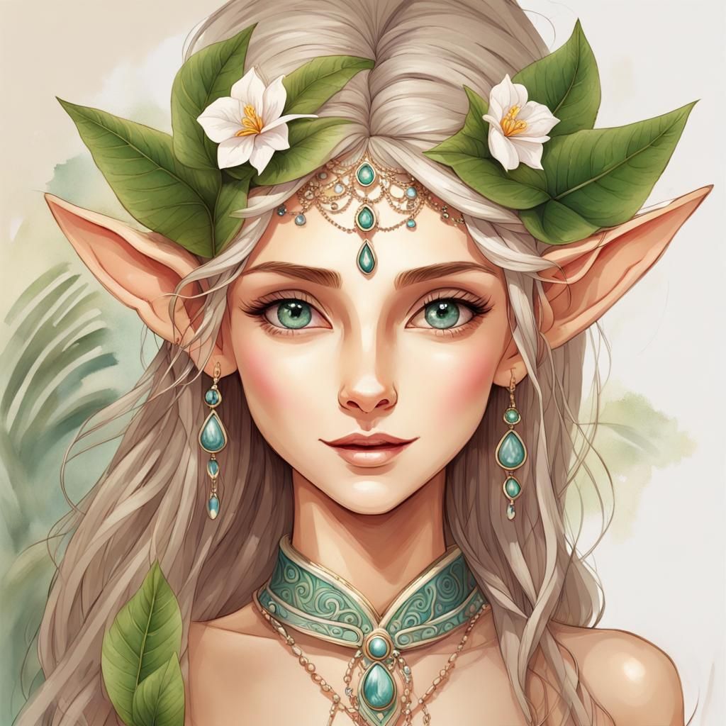 Elf Portraits - AI Generated Artwork - NightCafe Creator