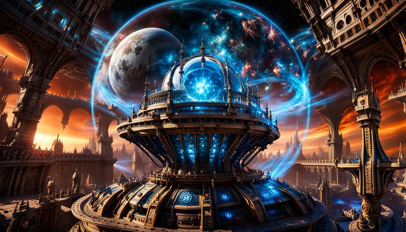 Activate the Void Shield Generator - AI Generated Artwork - NightCafe Creator