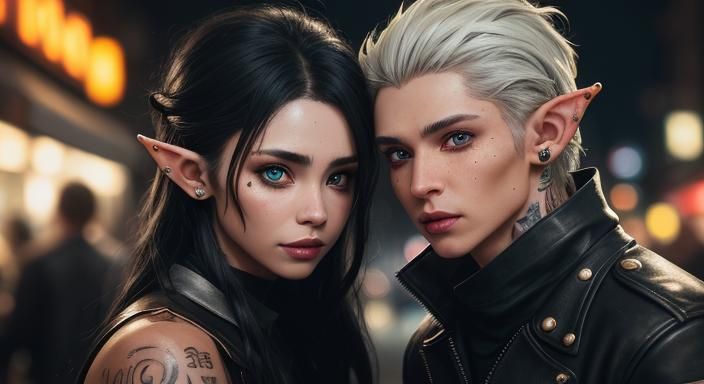 Modern elves - AI Generated Artwork - NightCafe Creator