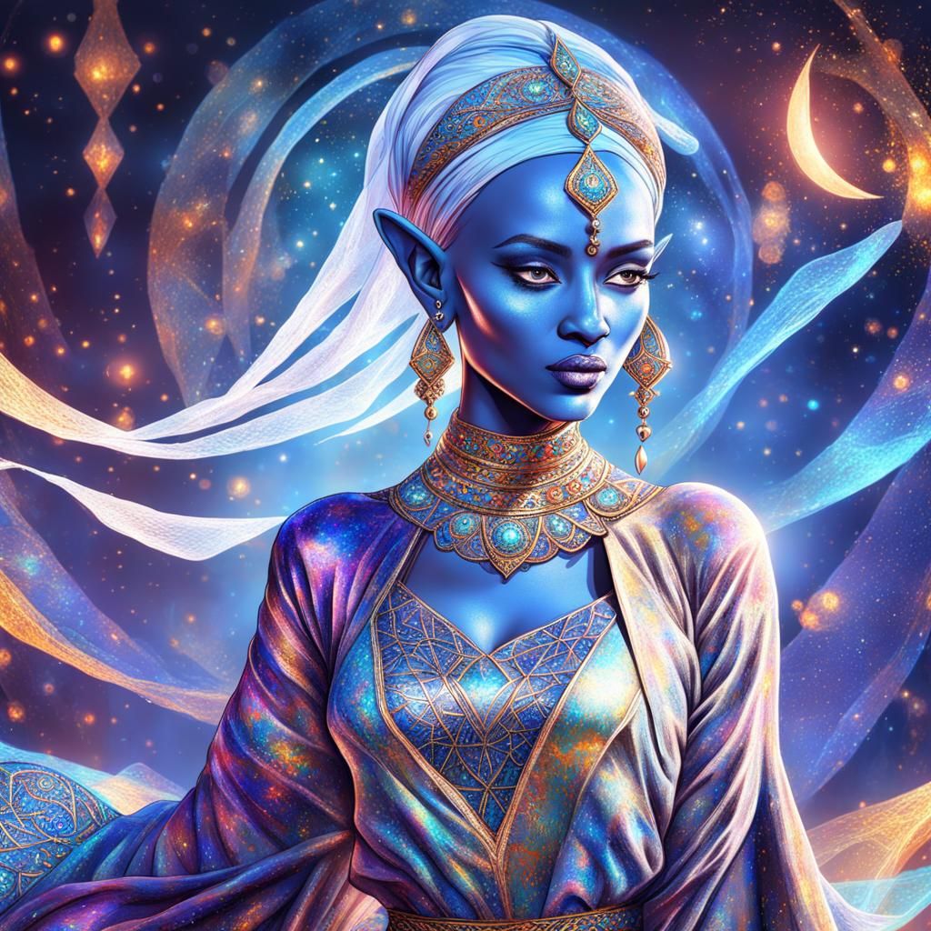 Genie - AI Generated Artwork - NightCafe Creator