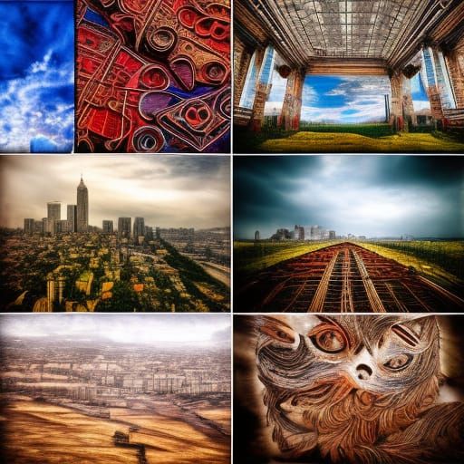 Collage Art - AI Generated Artwork - NightCafe Creator