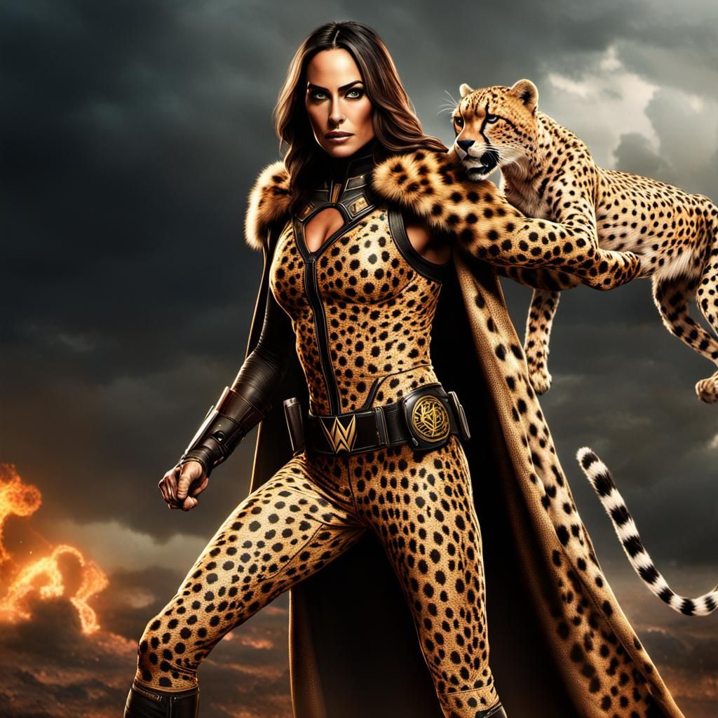 Cheetah with a Cheetah - AI Generated Artwork - NightCafe Creator