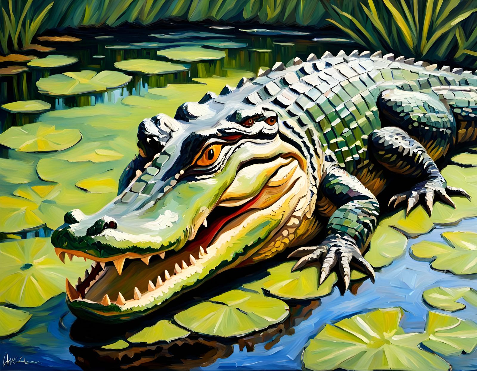 Later Gator - AI Generated Artwork - NightCafe Creator