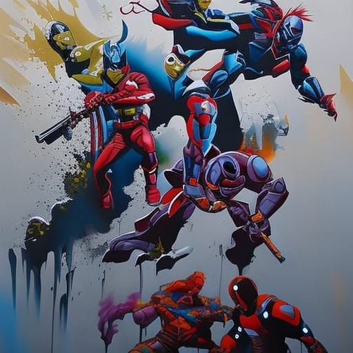 Marvel in art - AI Generated Artwork - NightCafe Creator