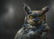 LSD Horned Owl - AI Generated Artwork - NightCafe Creator