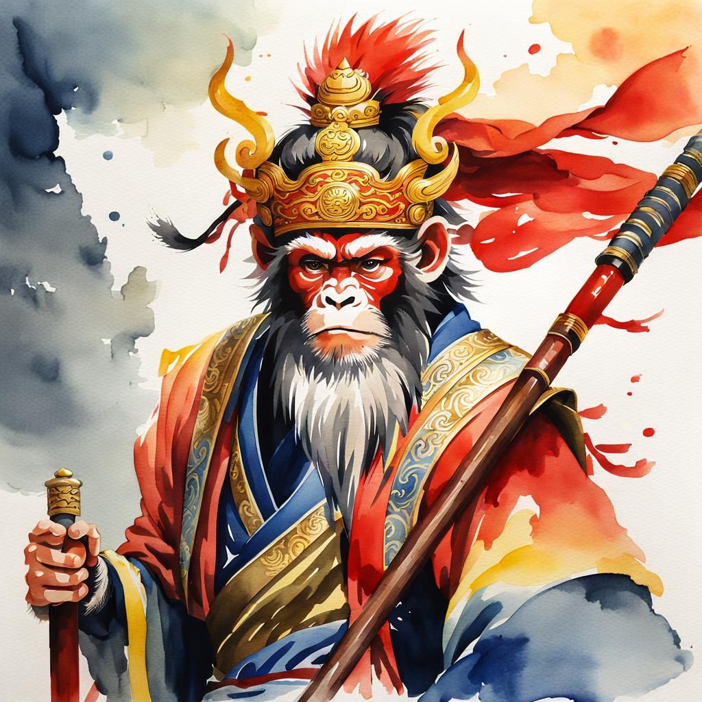 sun wu kong - AI Generated Artwork - NightCafe Creator