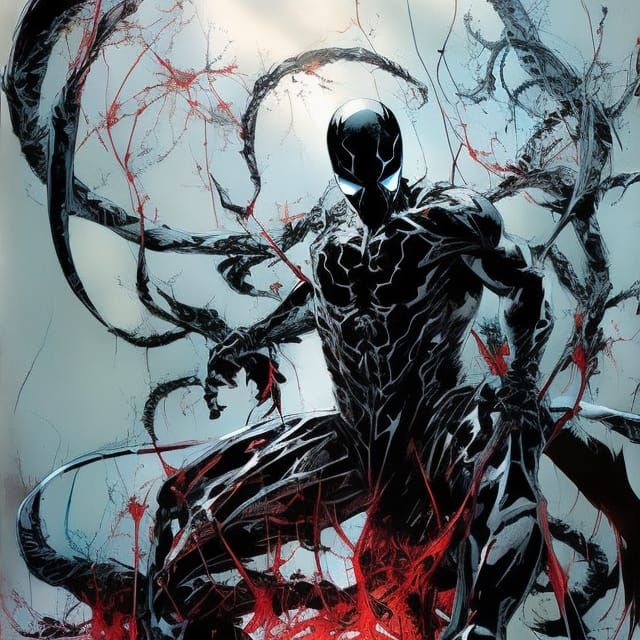 Symbiote - AI Generated Artwork - NightCafe Creator