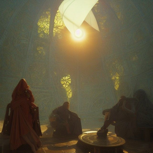 Joseph Di Mambro, solar temple order scaping the matrix, intricate ...