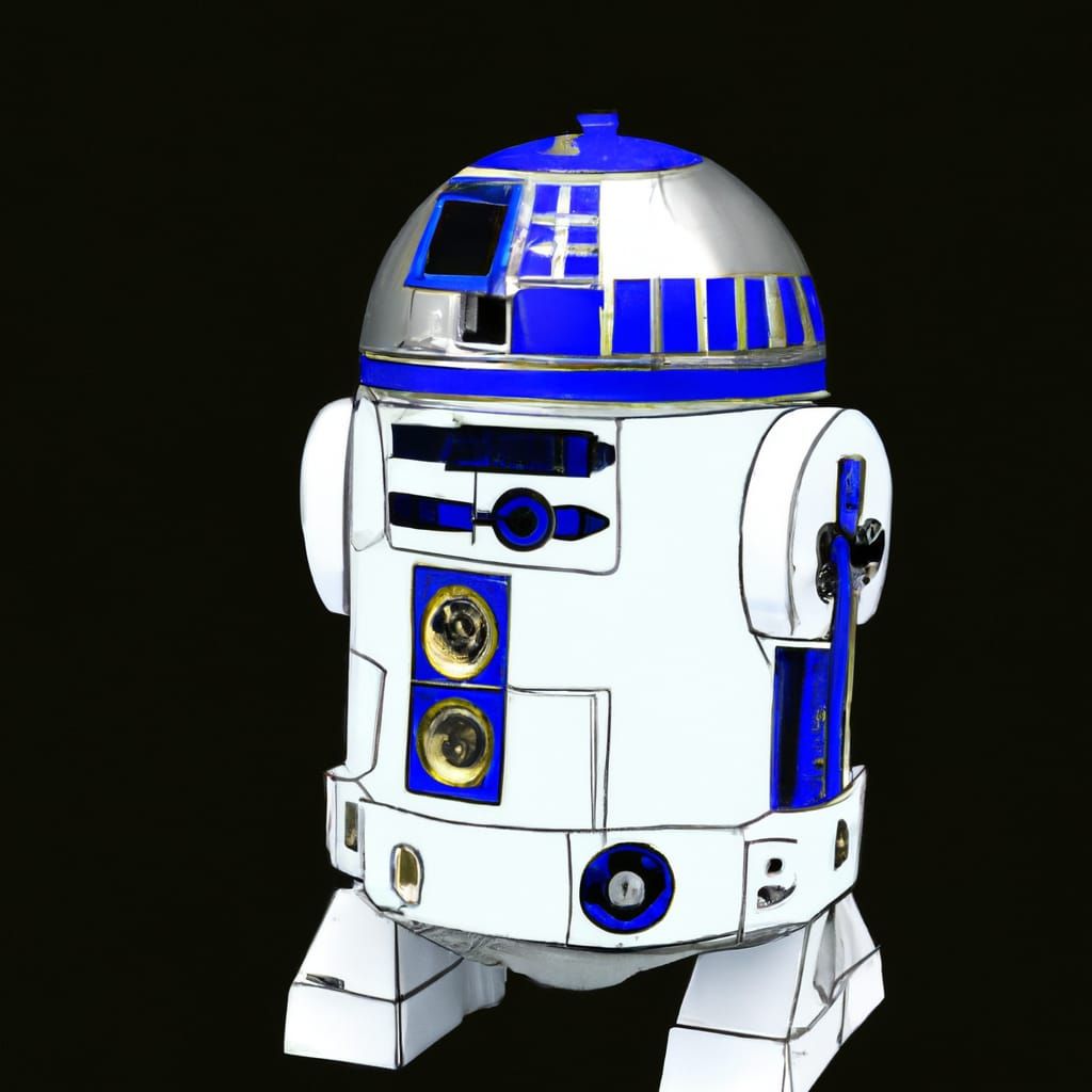 R2d2! - AI Generated Artwork - NightCafe Creator