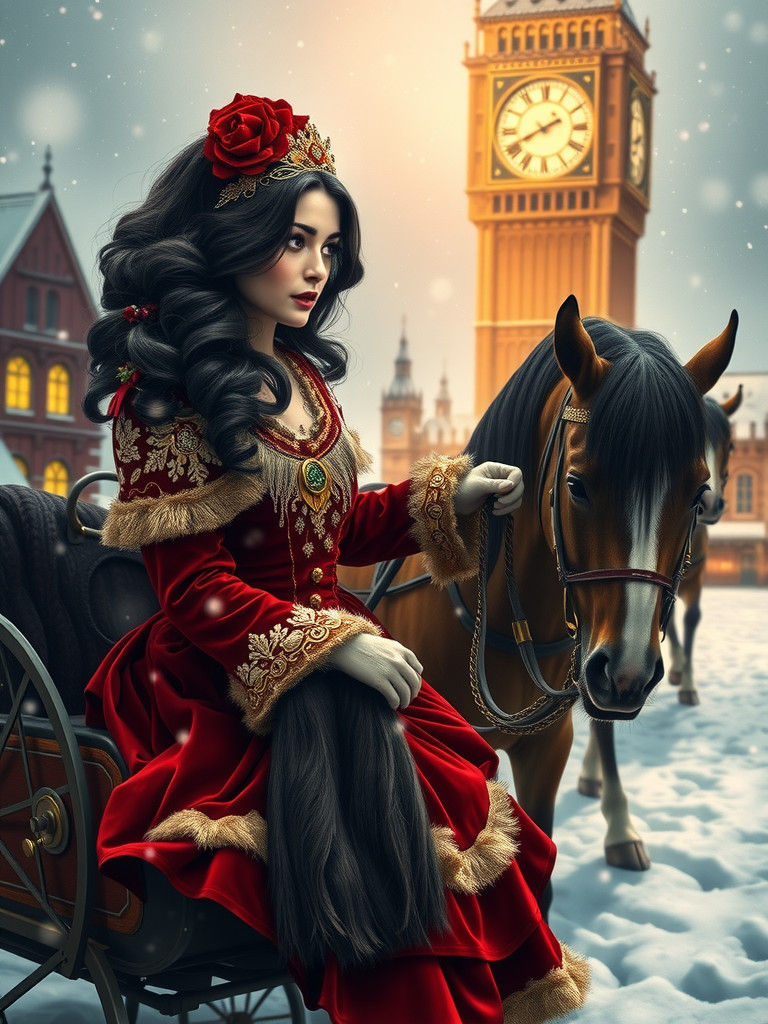 Victorian sleigh ride - Victorian sleigh ride