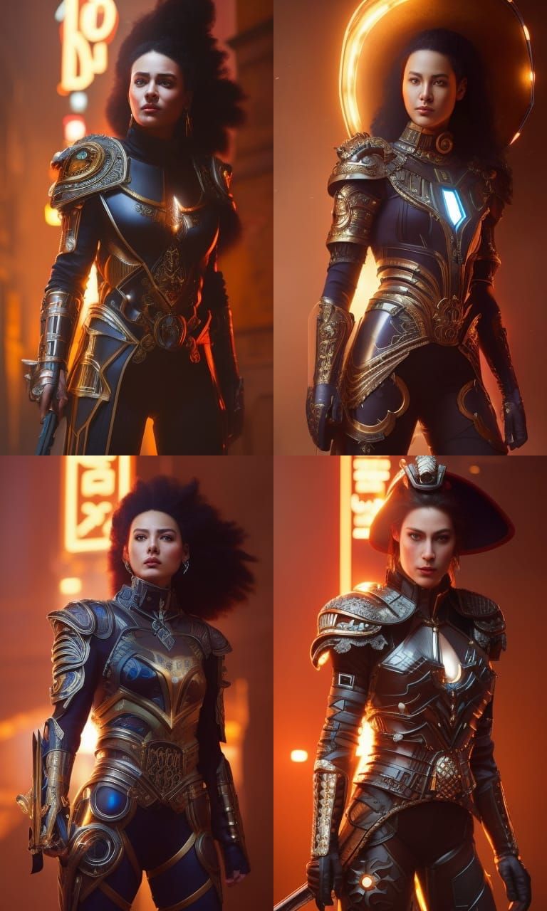 Armor: Cyber - AI Generated Artwork - NightCafe Creator