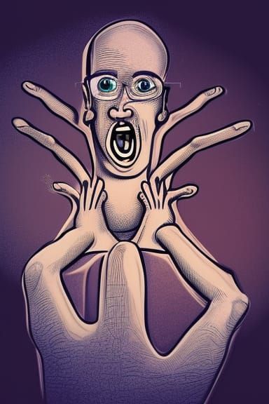 "Dystopia" ....ugly, tiling, poorly drawn hands, poorly drawn feet ...