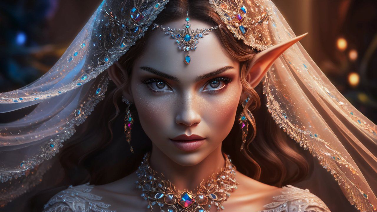 Elven Queen - AI Generated Artwork - NightCafe Creator