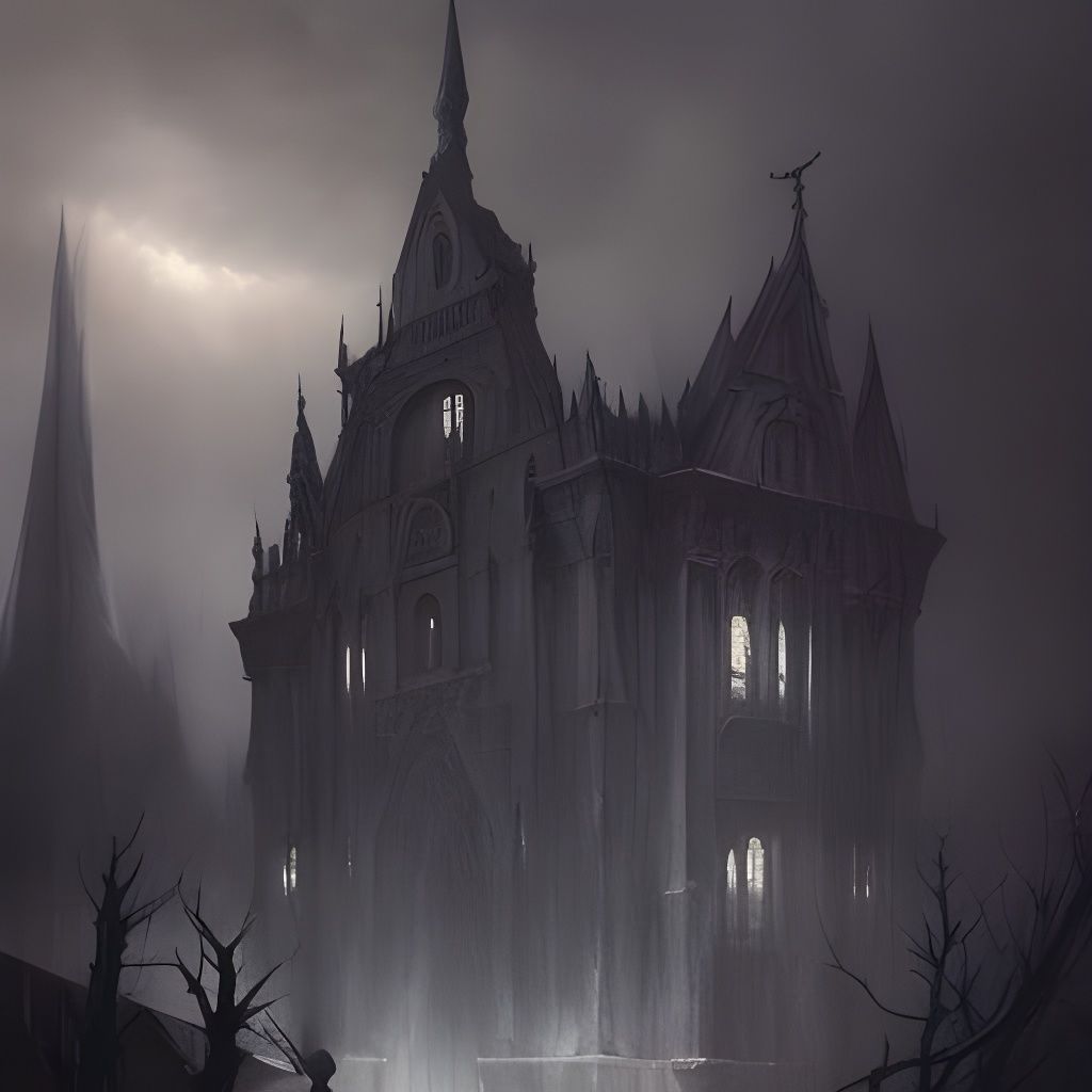 Gothic Composition 11 - AI Generated Artwork - NightCafe Creator