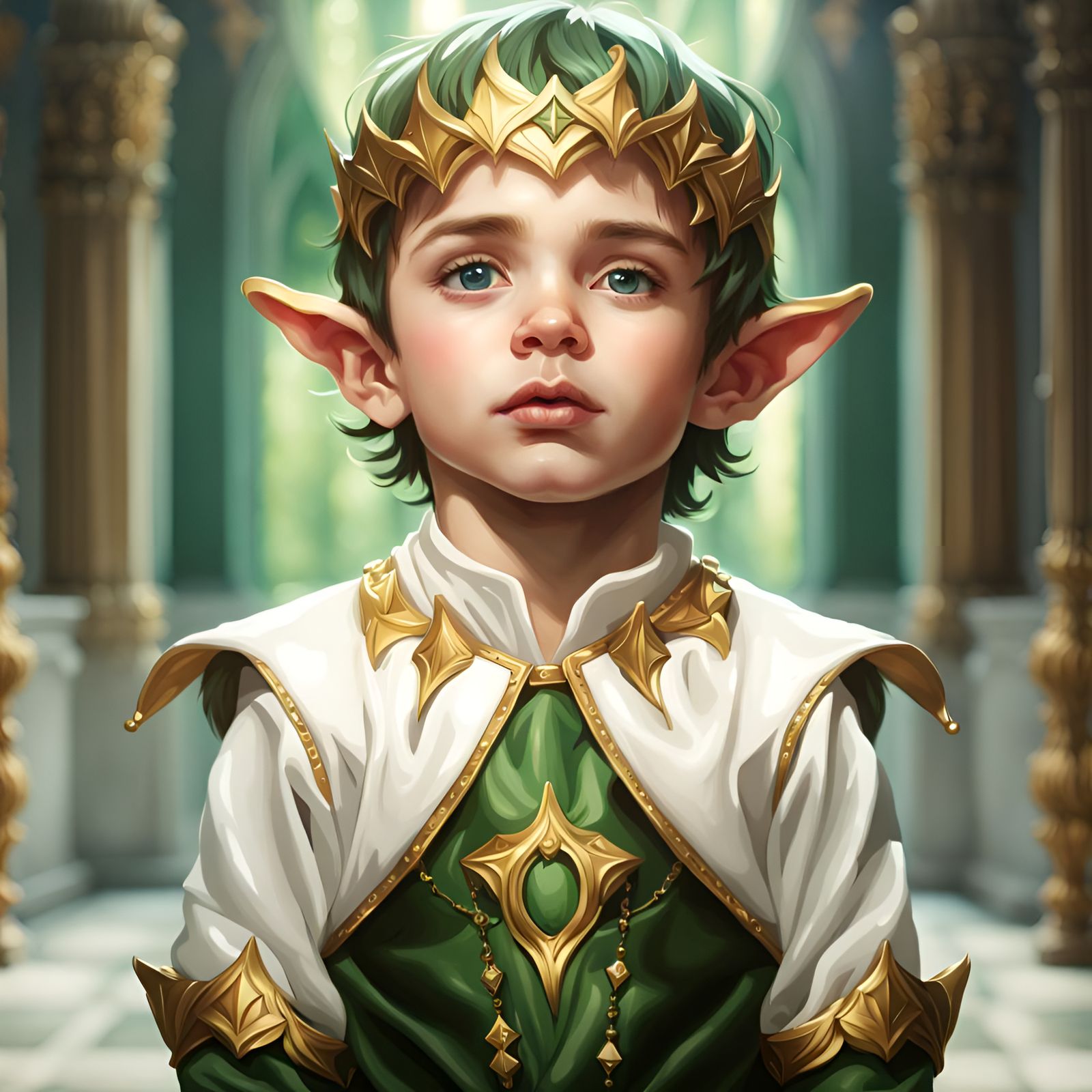 A young Elf Prince portrait! - AI Generated Artwork - NightCafe Creator