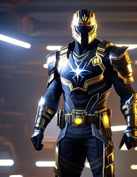 Cosmic Knight - AI Generated Artwork - NightCafe Creator