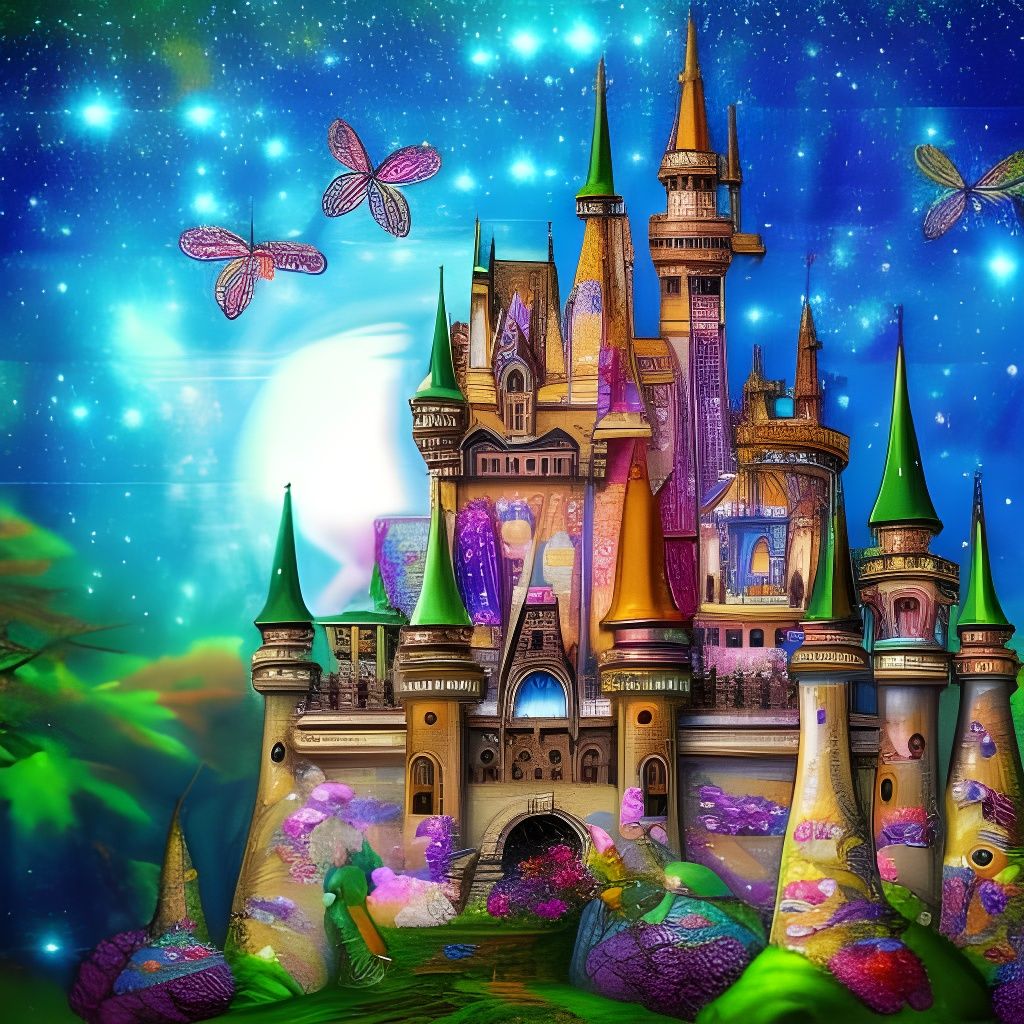 Castle OPG - AI Generated Artwork - NightCafe Creator