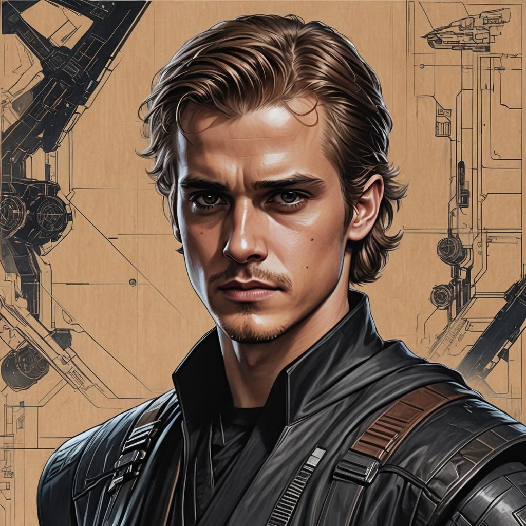 Anakin: Fear Leads to Anger - AI Generated Artwork - NightCafe Creator